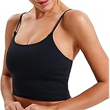 Lemedy Women Padded Sports Bra Fitness Workout Running Shirts Yoga Tank Top at Amazon Women’s ...
