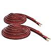 Micca 14 Gauge Pure Copper Speaker Wire, 12 Feet 2 Pack, Gold Plated ...