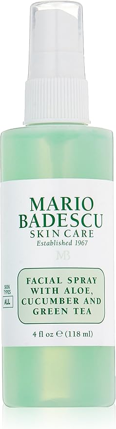Mario Badescu Facial Spray with Aloe, Cucumber and Green Tea 4oz ...