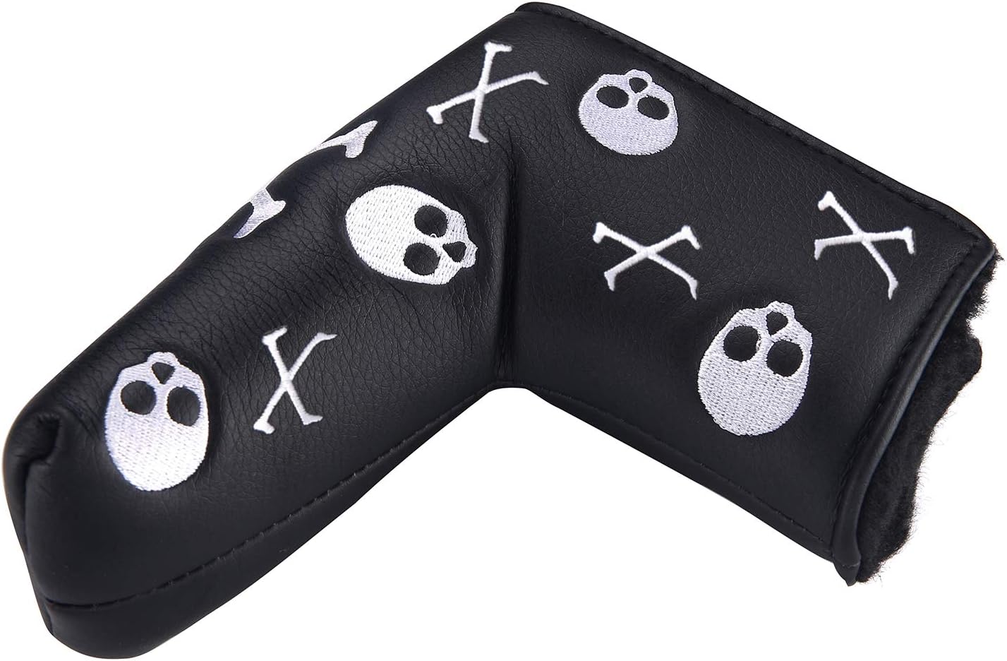 Beehive Filter Skull Bones Design Golf Putter Head Covers headcover Fit ...