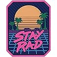 Amazon.com: Stay Rad PVC Patch (Full Color) : Clothing, Shoes & Jewelry