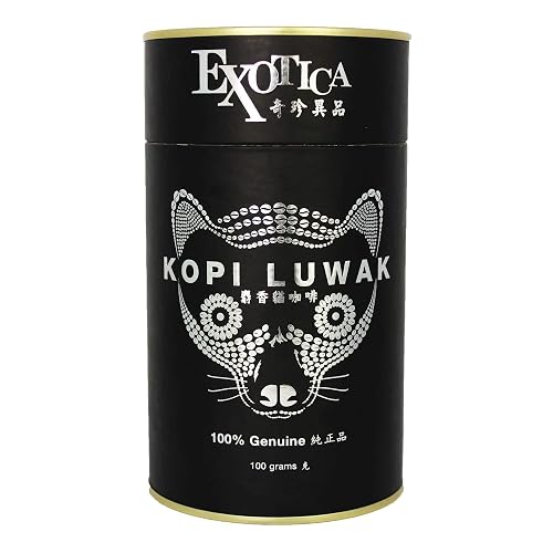 100% Wild Genuine World's Most Expensive Coffee Kopi Luwak Arabica ...