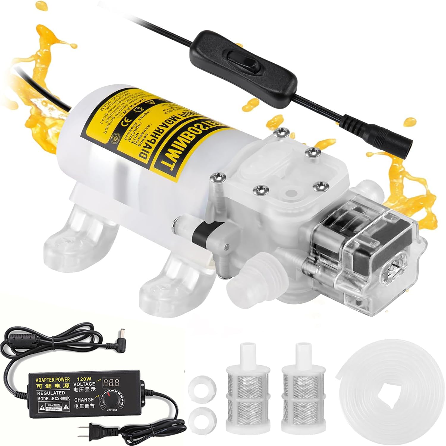 For Sale Food Grade A02 | High-end Food Grade 12V Mini Water Pump ...