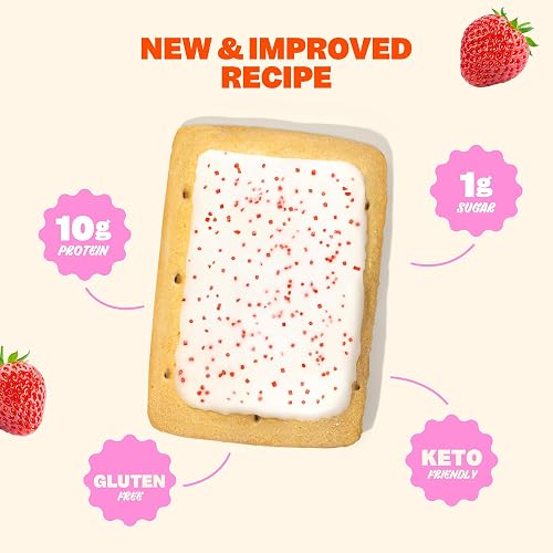 FLINGS Toaster Pastries - Strawberry | High Protein, No Sugar Added ...
