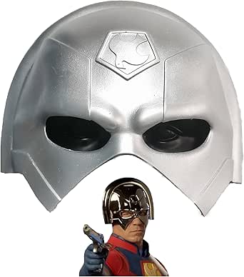 Amazon.com: BBBL Peacemaker Mask Latex The Suicide Squad Christopher ...