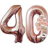 Amazon.com: KatchOn, Gold 25 number balloons - 40 Inch | 25th Birthday Balloons, Gold 25th ...
