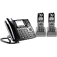 Amazon.com: Motorola 4 line Phone System Bundle, 2 Additional Cordless ...