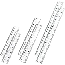 Ruler 12 Inch, Clear Plastic 12 Inch Ruler, Apply To Rulers For Kids ...