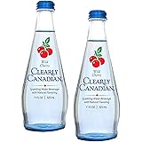Amazon.com: Clearly Canadian Wild Cherry Sparkling Spring Water Beverage, Natural & Carbonated ...