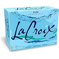 Amazon.com: LaCroix Sparkling Water, Pure 12 pack : Grocery & Gourmet Food