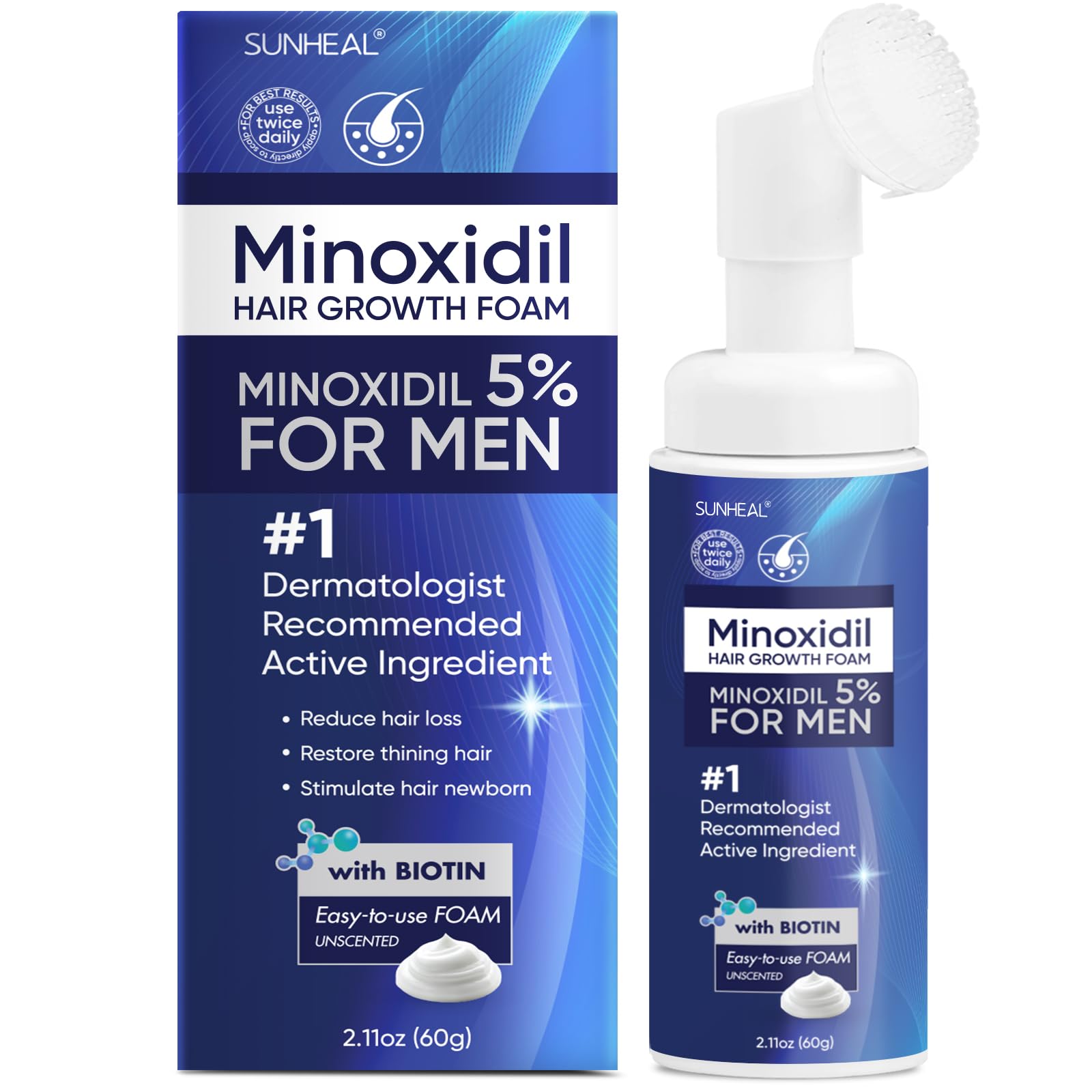 Mua 5% Minoxidil Foam 1PCS, 5% Minoxidil for Men Foam, Minoxidil for ...