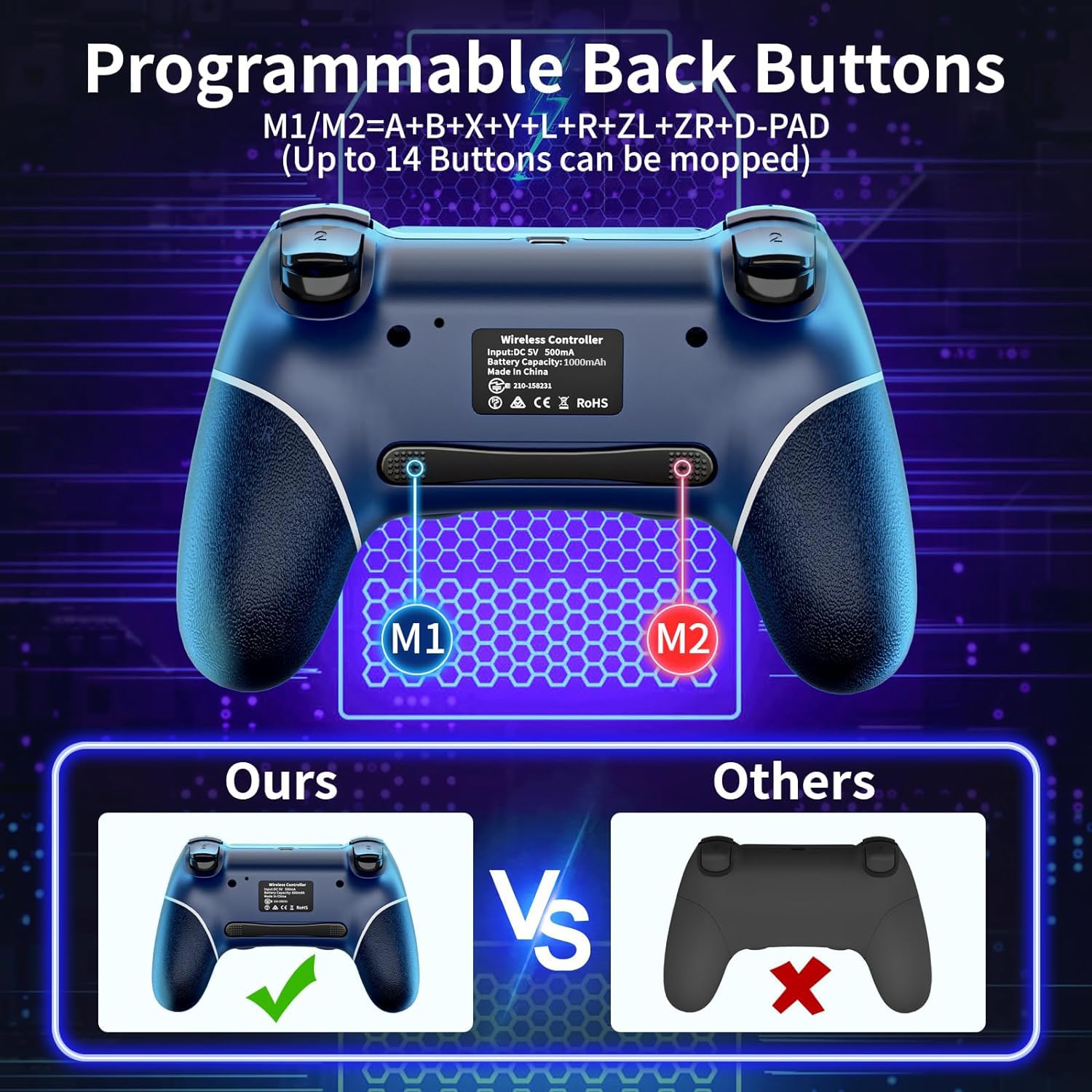 Mua PSKONTORORA Wireless Controller for P4 Compatible with P4/Slim/Pro ...