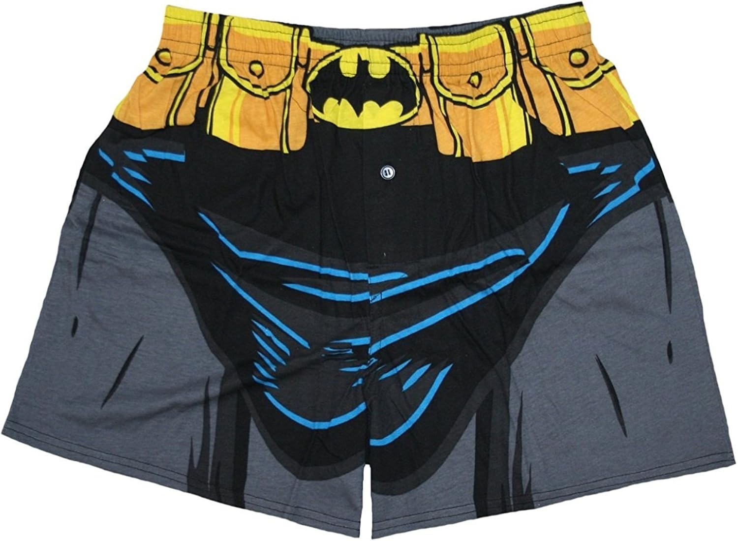 DC Comics TM & DC COMICS Batman Boxer, Superman Boxer Superhero Knit ...