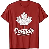 Amazon.com: Vintage Canada Flag Shirt Maple Leaf Canadian Pride T-Shirt : Clothing, Shoes & Jewelry
