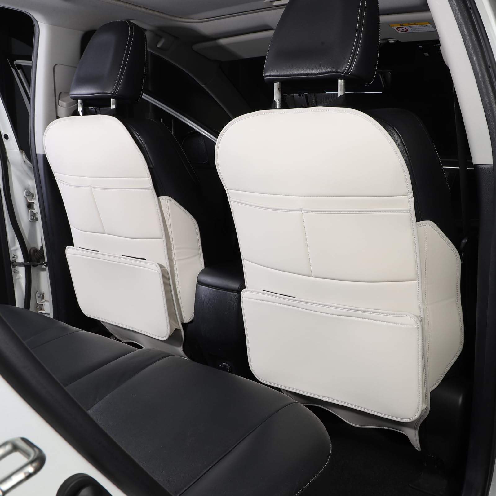 TAIKOO Car Seat Back Protector,2 Pack Large Capacity Pocket Storage ...