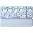 Amazon.com: YUNZII B87 Wireless Mechanical Keyboard,QMK/VIA Programmable,TKL Layout 87 Keys,BT/2 ...