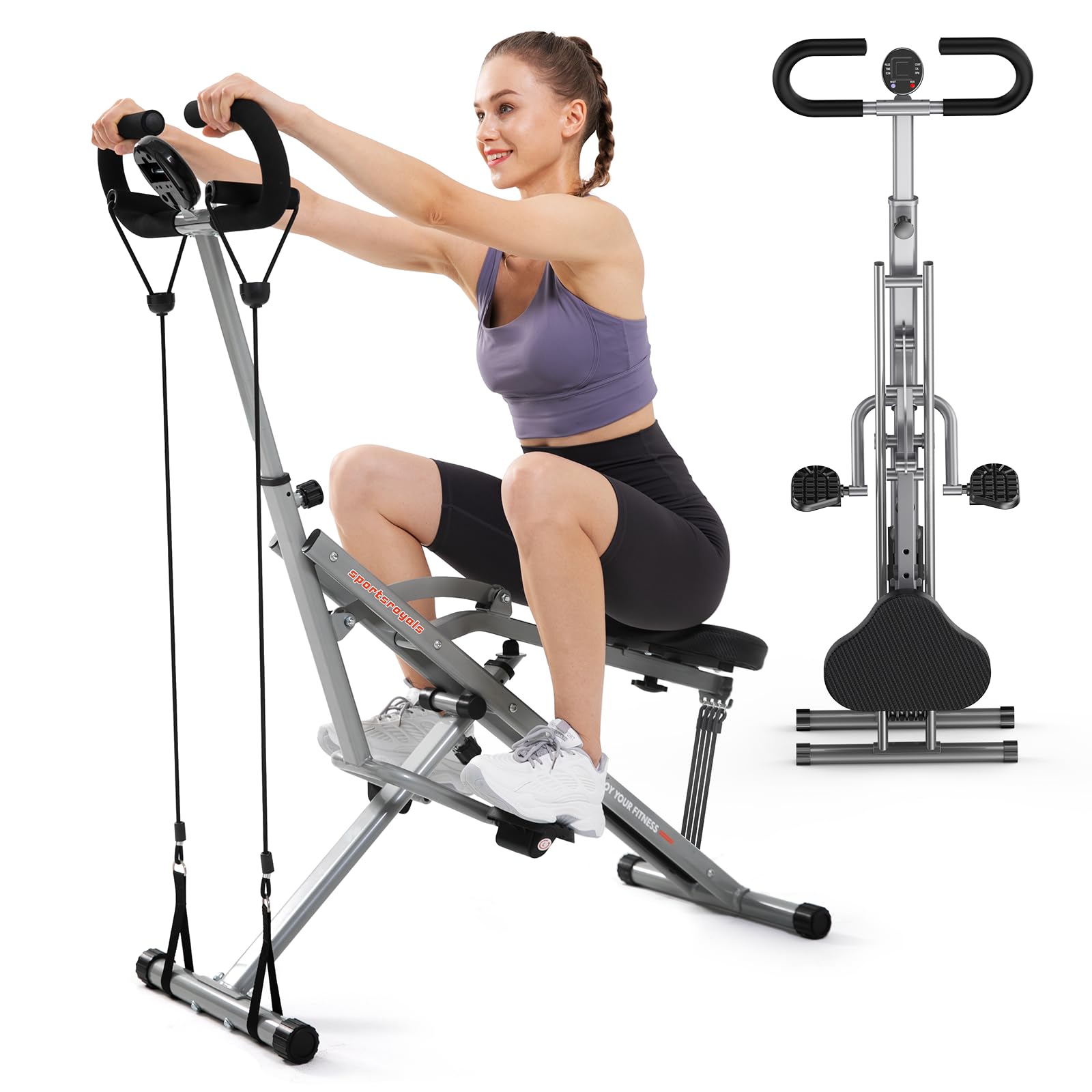 Mua Sportsroyals Pink Squat Machine for Home,Rodeo Core Exercise ...