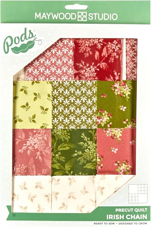 Amazon.com: Maywood Studio POD Sensibility Irish Chain Quilt Kit Multi