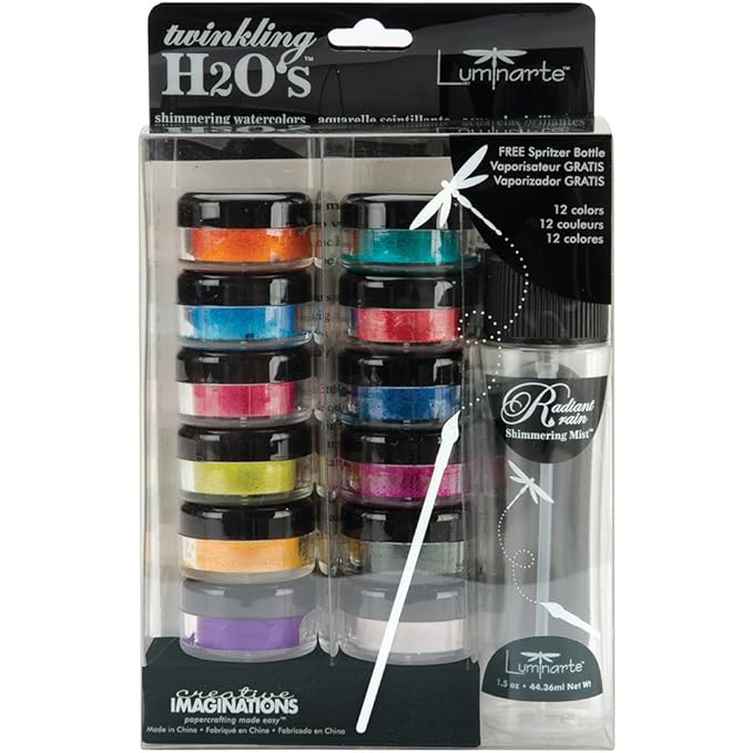 Luminarte Twinkling H20's Shimmering Watercolors Ultimate Kits ...