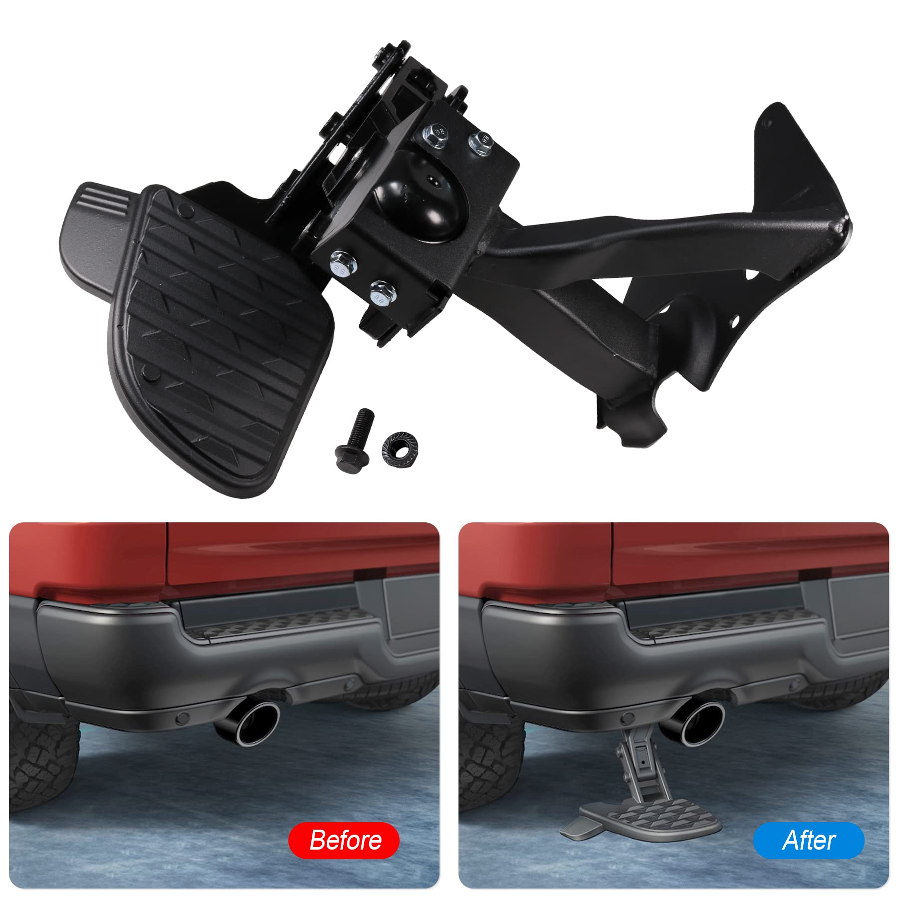 Mua JDMSPEED New Rear Bed Step Retractable Bumper Step Replacement for ...