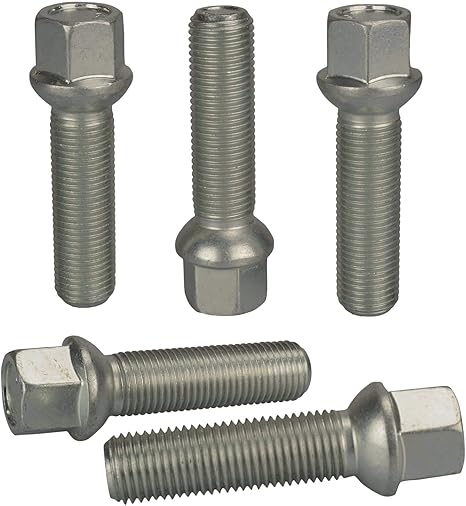 12 Radschrauben Radbolzen M12x1,5 Schaftlänge: 35mm Kugel R13 Kugelbund ...