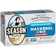Amazon.com: Season Mackerel in Water – Skinless & Boneless, No Salt ...