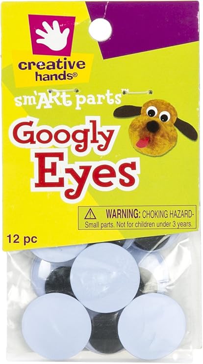 Amazon.com: Creative Hands Googly Eyes, 25mm: Arts, Crafts & Sewing
