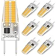 G8 LED Bulb 3W, 20W-25W Halogen Equivalent, Dimmable, T4 JCD Type Bi ...