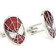 Amazon.com: Marvel Comics Spider-Man Red Men's Cuff Links: Clothing ...