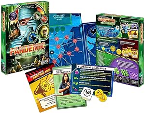 ZMan Games Pandemic State of Emergency Board Game, Board Games - Amazon ...