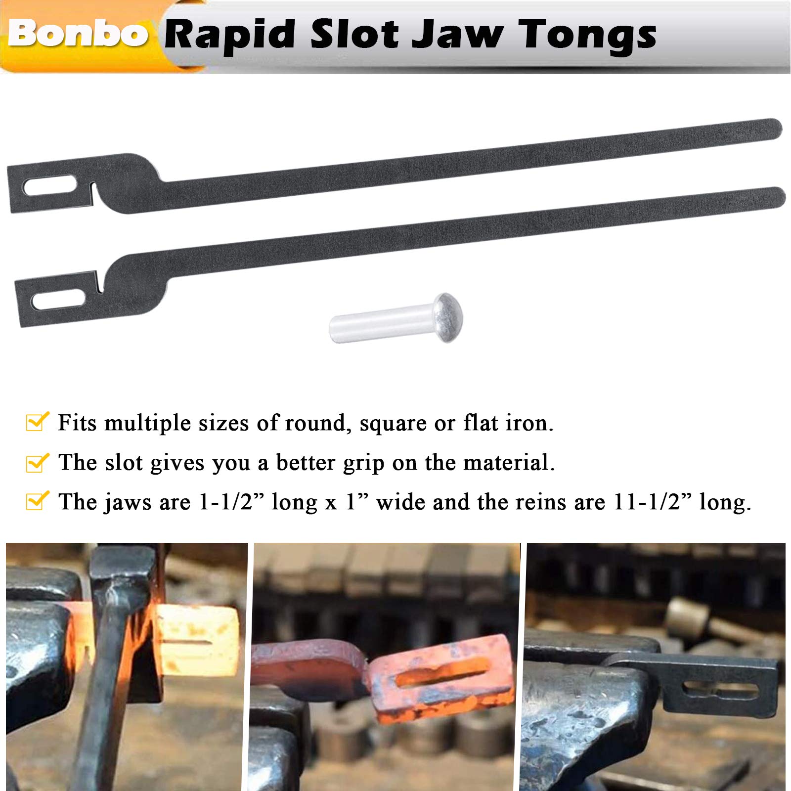 DIY Rapid Tongs Bundle Set - 5 Types Of Tong Bundles Set With Rivet For ...