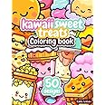 Amazon.com: Kawaii Sweet Treats Coloring Book: Cute Coloring Fun for ...