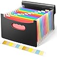 Amazon.com: Vowcarol 5x8 Index Card Holder, 5x8 Index Cards Organizer ...