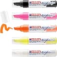 Amazon.com: edding 5000 acrylic marker broad - white black yellow ...
