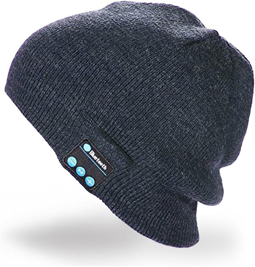Unisex Bluetooth Gorra, Bluetooth Beanie Música Sombrero con audífono ...