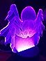 3D Drosophila Night Light Illusion Animal lamp 7 Color Touch LED Desk ...