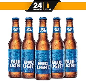 Cerveza Bud Light, 24 piezas de 355 ml c/u: Amazon.com.mx: Alimentos y ...