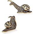 Amazon.com: Yunjuhop 2 Pcs Snail Figurine Garden Decor Cottagecore ...