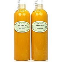 Organic Red Palm Oil Amazon Red Palm Oil, Certified Organic 12.6 Oz