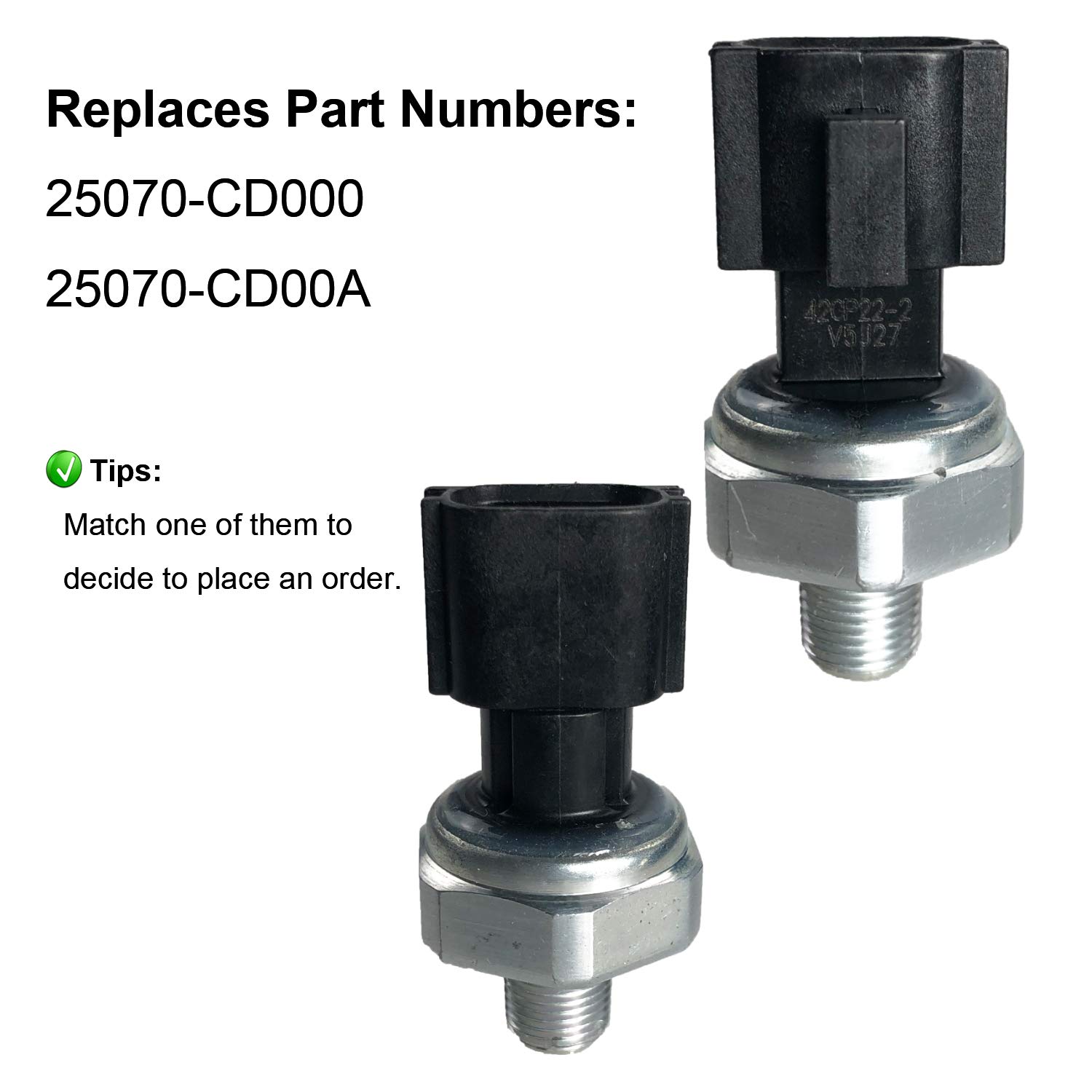 25070-CD000 Engine Oil Pressure Sensor Sender Switch for Nissan Altima ...