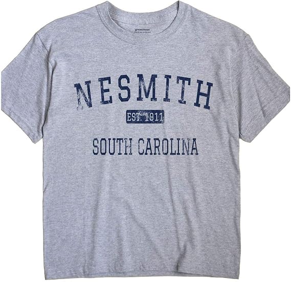 Amazon.com: Nesmith South Carolina T-Shirt EST: Clothing
