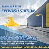 Combination Eye Wash Station and Shower, Emergency Shower Eyewash ...