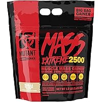 MUTANT MASS Weight Gainer Protein Powder with a Whey Isolate, Concentrate, and Casein Protein ...
