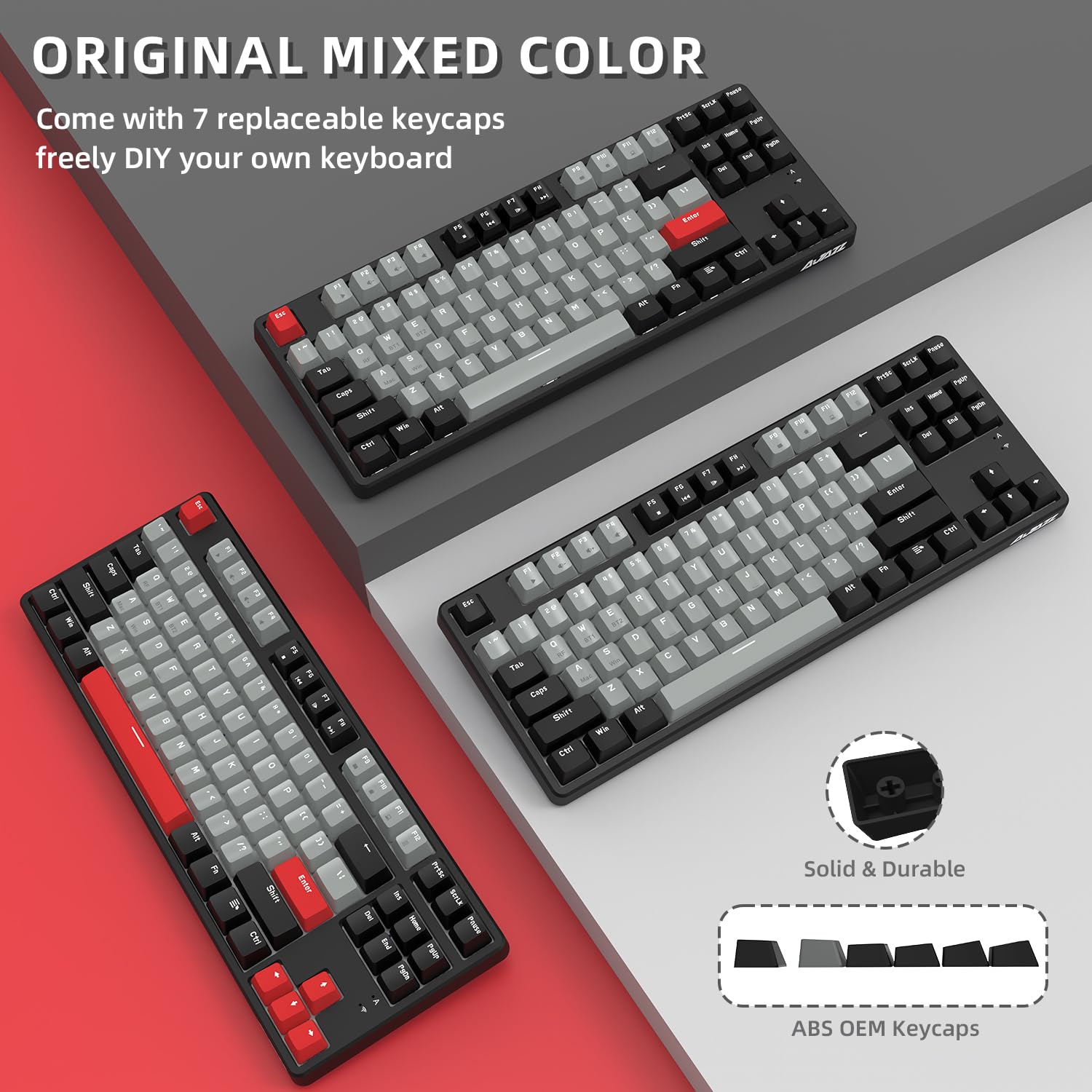 Mua MAGIC-REFINER Wireless Mechanical Keyboard, 87 Keys TKL Hot ...
