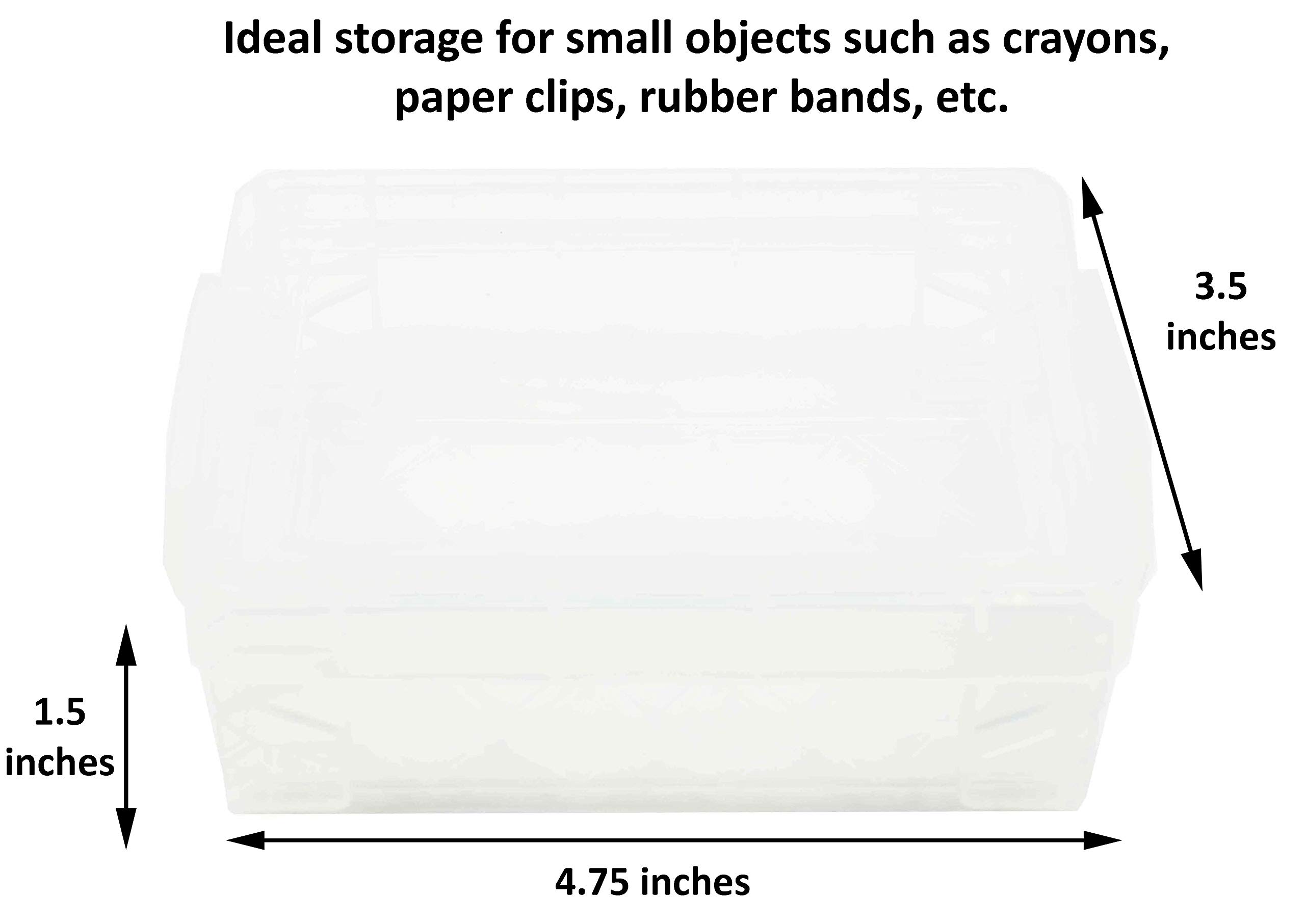 Advantus Crafts Storage Studios Super Stacker 6-Pack Of Crayon Box 1.5 ...