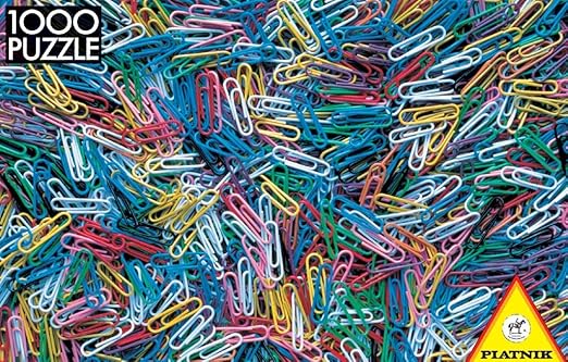 Piatnik Paper Clips Jigsaw Puzzle 1000Pc: Amazon.co.uk: Toys & Games