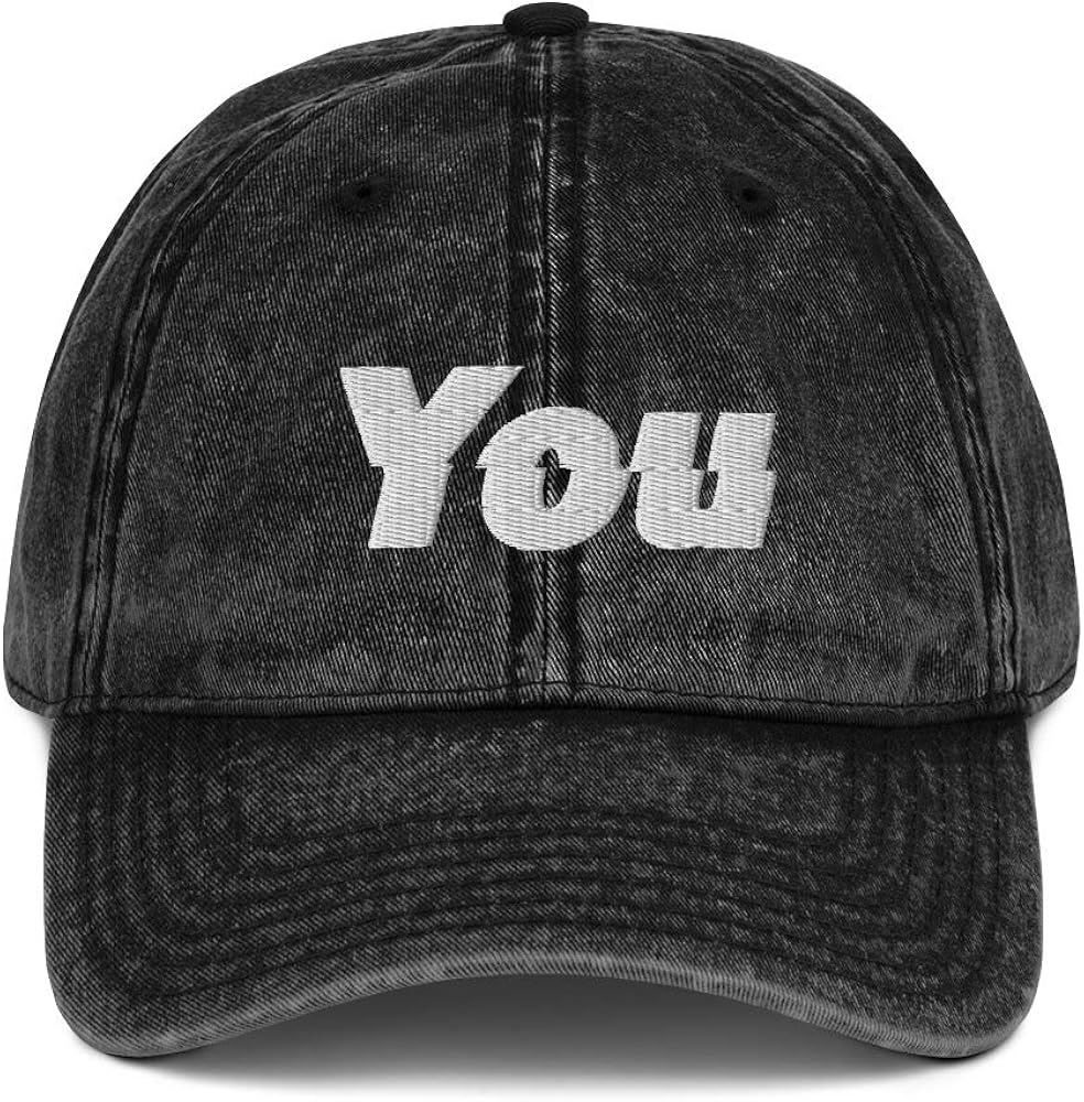 You Joe Goldberg Vintage Cotton Twill Cap Black at Amazon Men’s ...