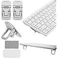 Amazon.com: 2Pcs Keyboard Riser, Portable Computer Keyboard Stand Self ...