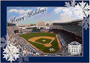 Amazon.com : Yankees Holiday Cards Box of 10 : Greeting Cards : Office ...