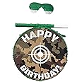 Amazon.com: APINATA4U Green Camouflage Target Pinata Set with Stick and ...